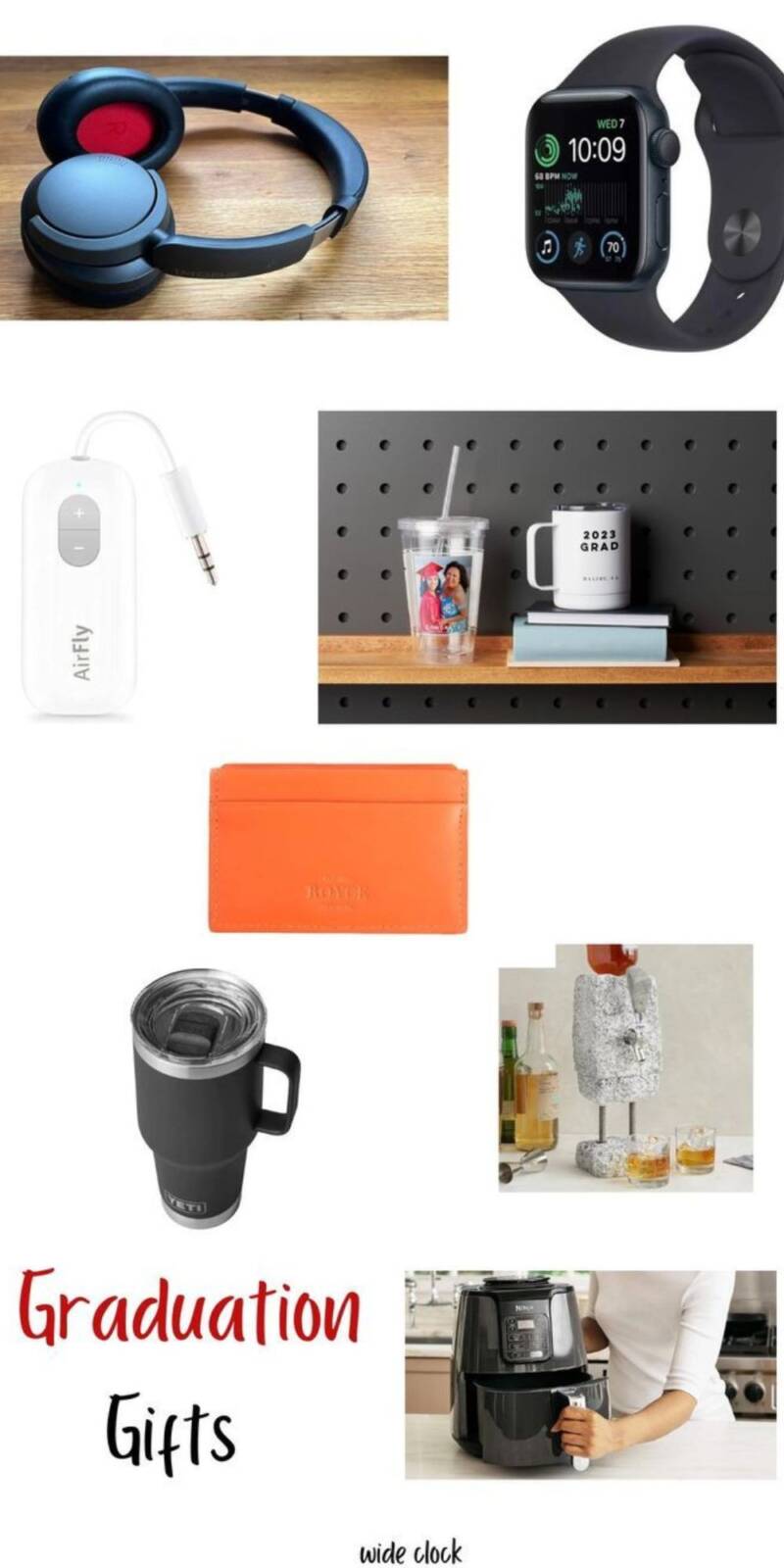 18 Beautiful Graduation Gifts For Him That He Will Use - wide clock